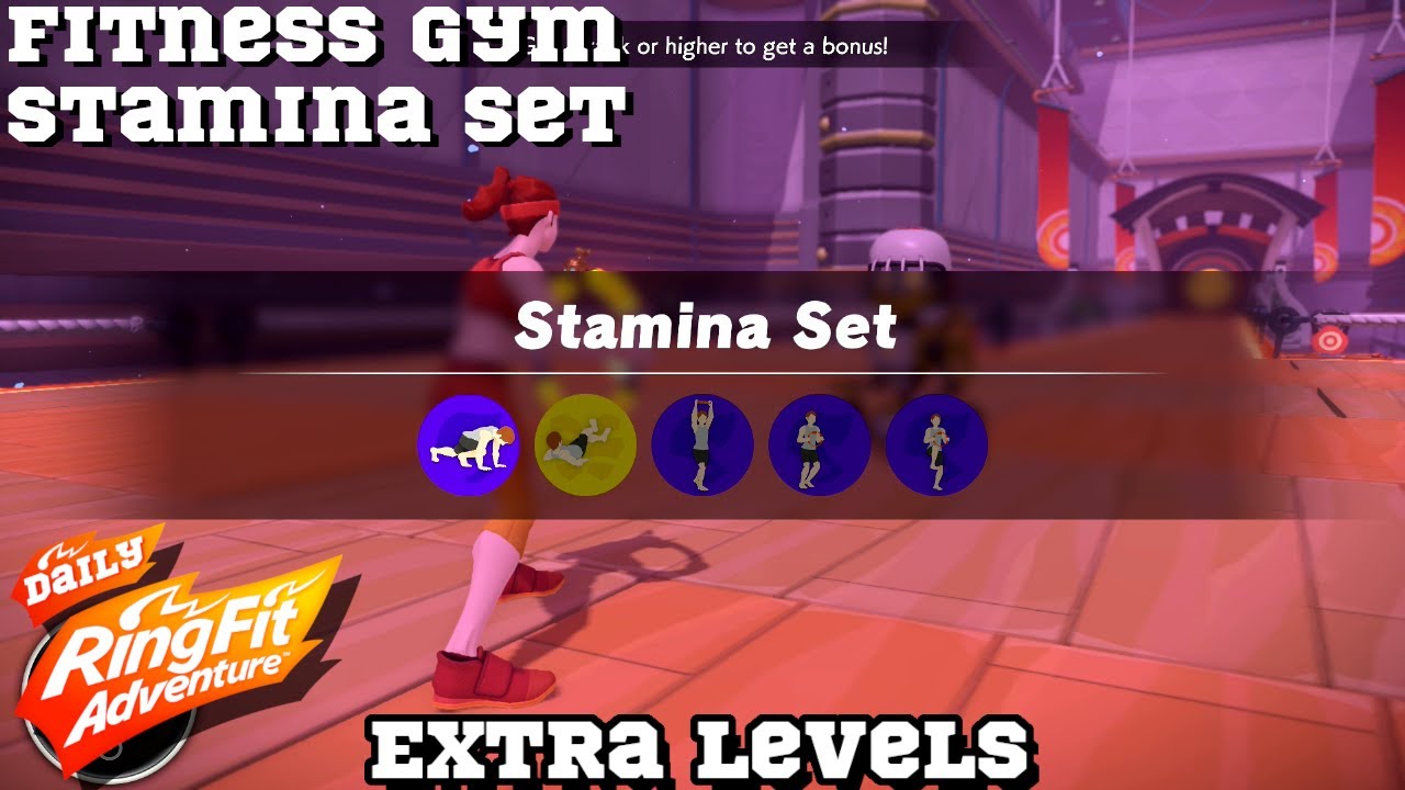 EXTRA | Fitness Gym: Stamina Set | DAILY Ring Fit Adventure - No ...