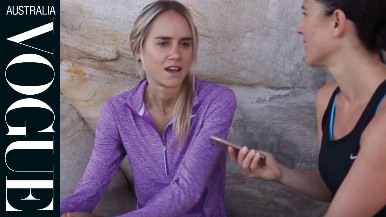Vogue goes running with Olympic Marathon hopeful Milly Clark - YouTube