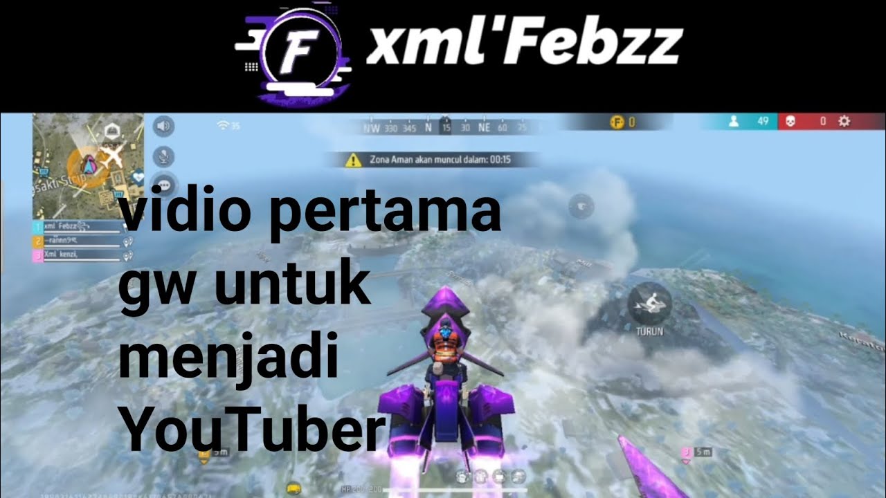 vidio pertama gw untuk menjadi YouTuber ff - YouTube