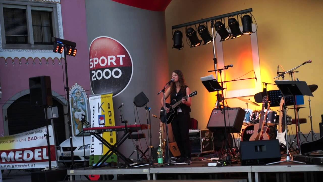 My First Live Performance - YouTube
