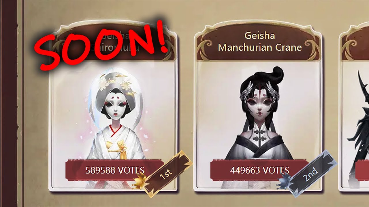 Identity V | ONLY 1 MONTH UNTIL COSTUME RETURN EVENT! Who Are You ...