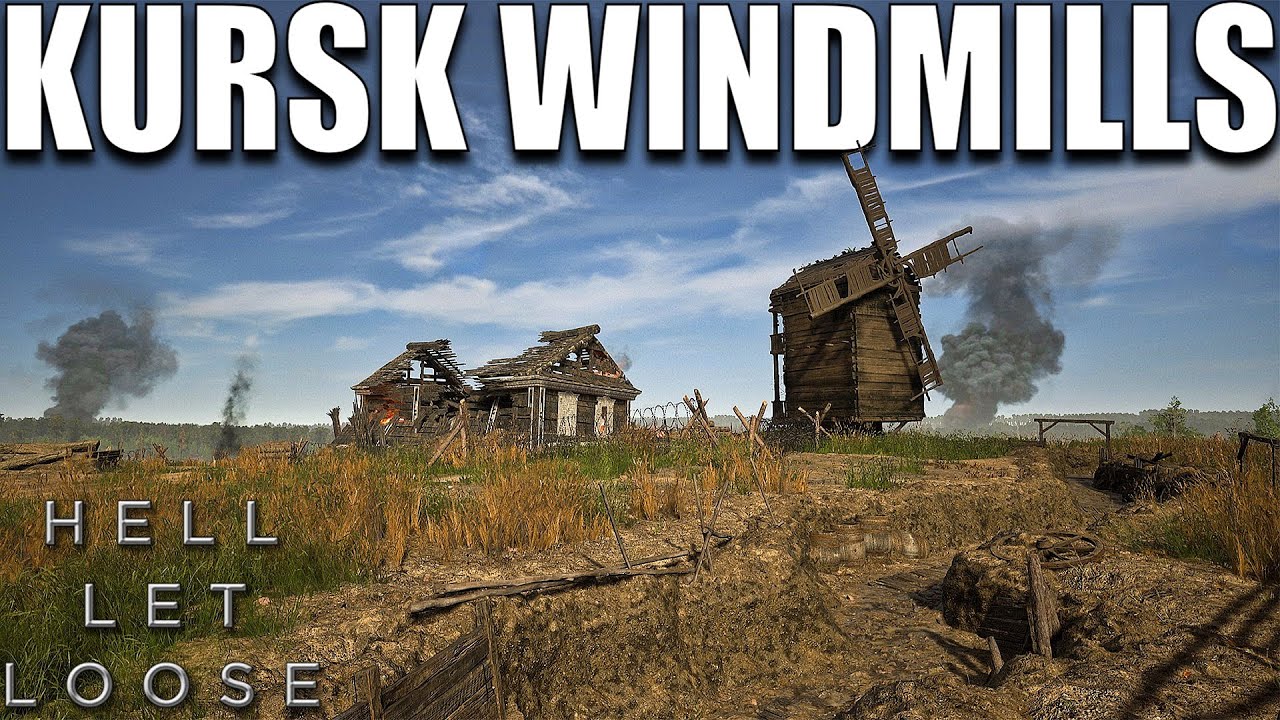 Defending Windmills of Kursk with STG 44 Hell Let Loose gameplay - YouTube
