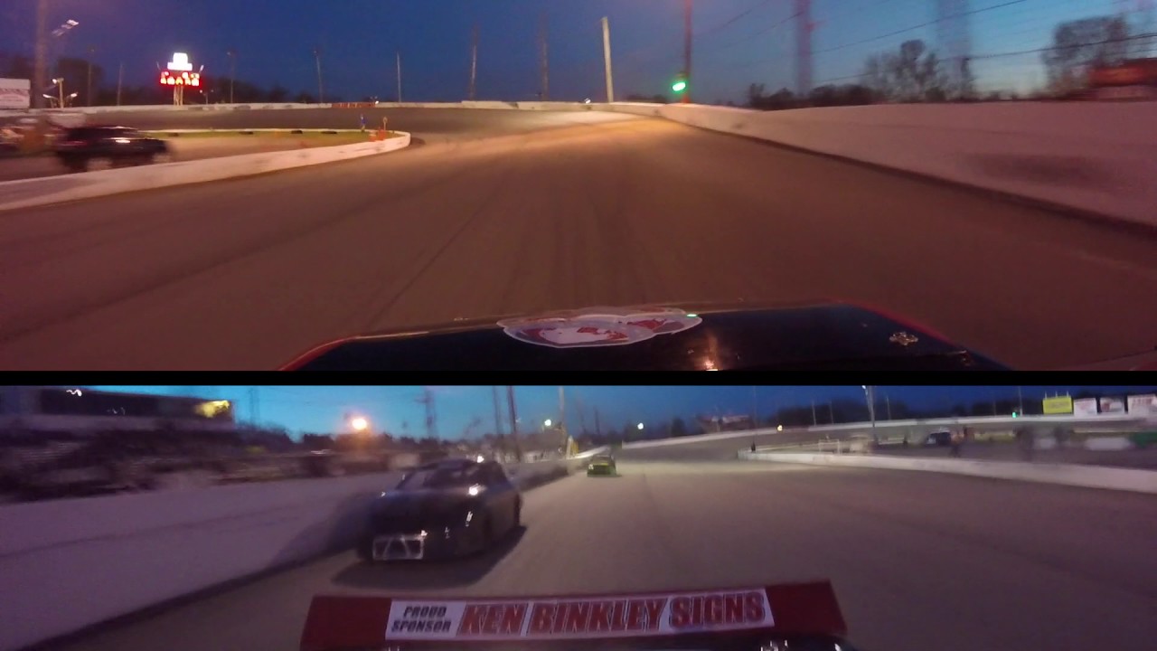 Joe McCloud On-car Video – Highland Rim Speedway – April 8, 2017 - YouTube