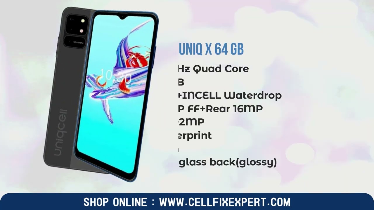 Enjoy the Amazing Features of Latest Uniq-Cell's UNI X 64 GB | Uniq ...