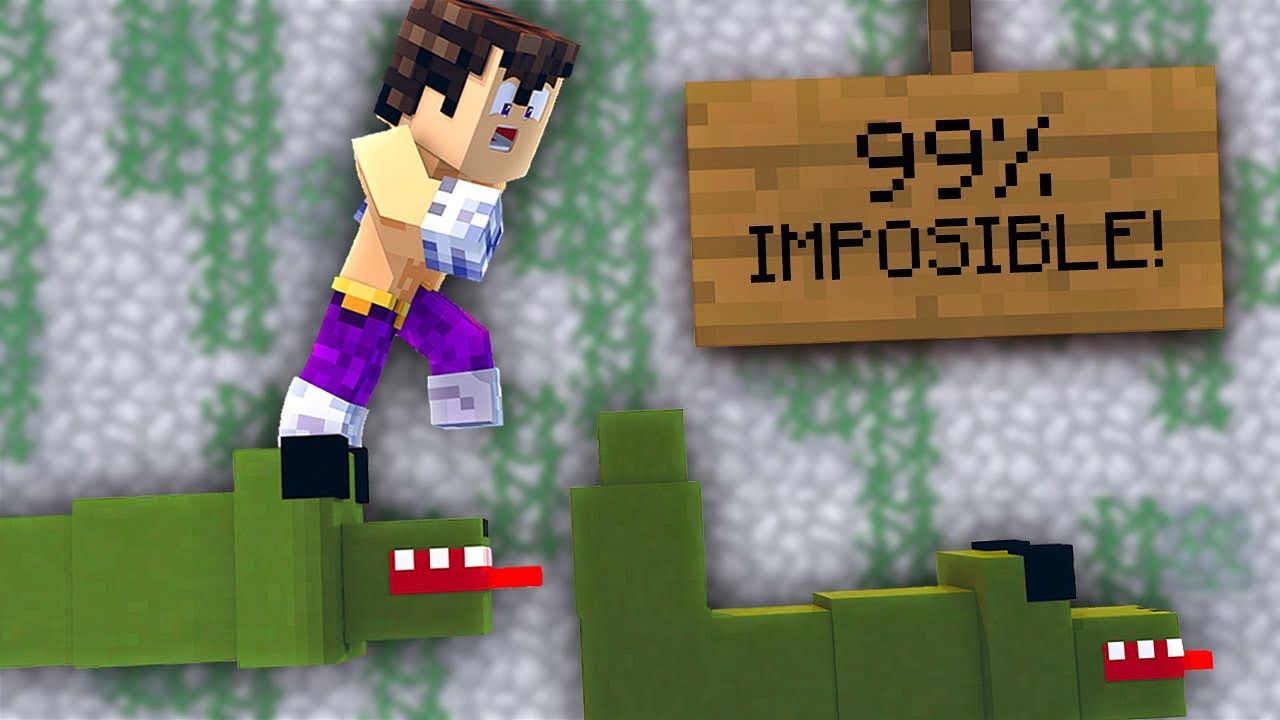 Parkour Imposible 99 9 Troll De Serpientes En Movimiento 100 Niveles