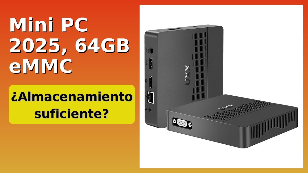 RESEÑA (2025) : Mini PC 2025, 64GB eMMC. DETALLES ESENZIALES - YouTube