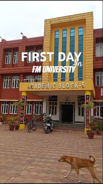 First day in fm university||University life||#fmuniversity #odiavlog # ...
