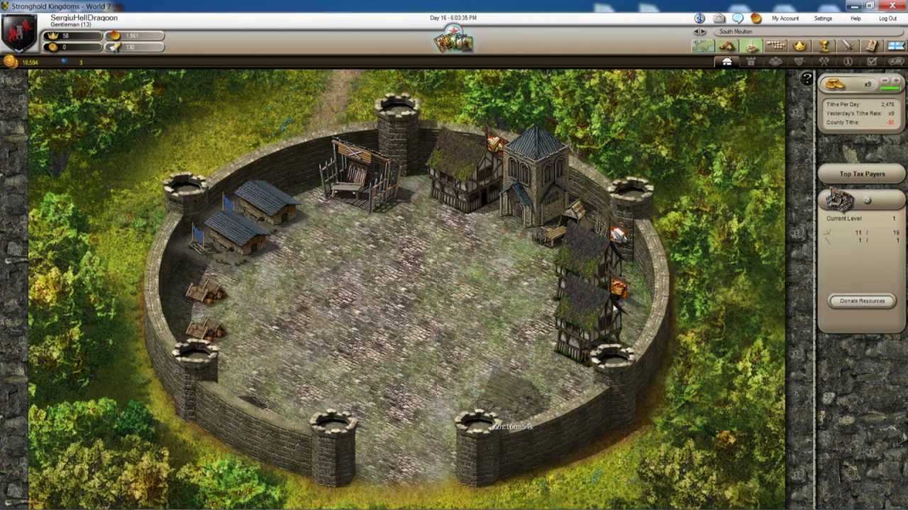 Stronghold Kingdoms: How to Donate Goods to your Parish - Tutorial ...