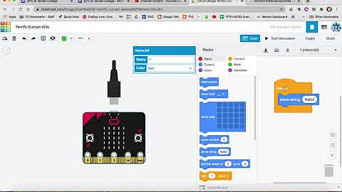 Tinkercad Microbit Simulator - YouTube