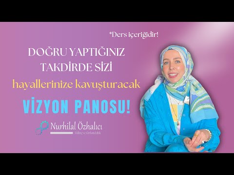 Vizyon panosu en doğru şekilde nasıl yapılır? | ￼ Beklediğin işaret geldi!￼