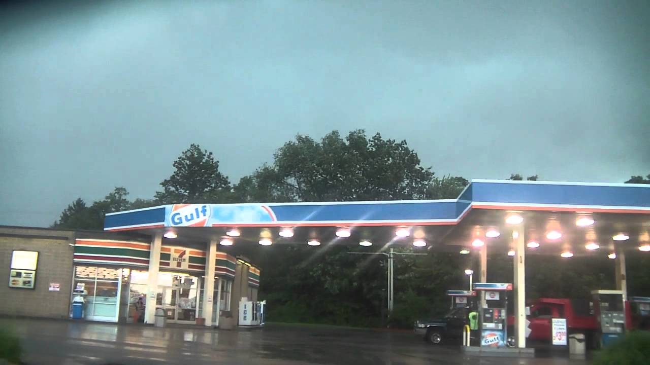 Rain Rapped Tornado near Butler Pennsylvania on Monday August 8th - YouTube