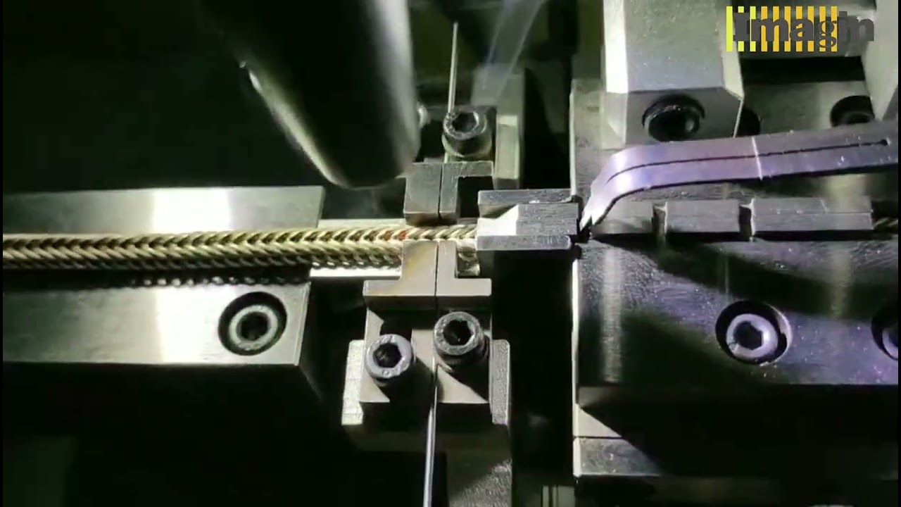 Gold chain coupling machine automatic Bismark chain making machine ...