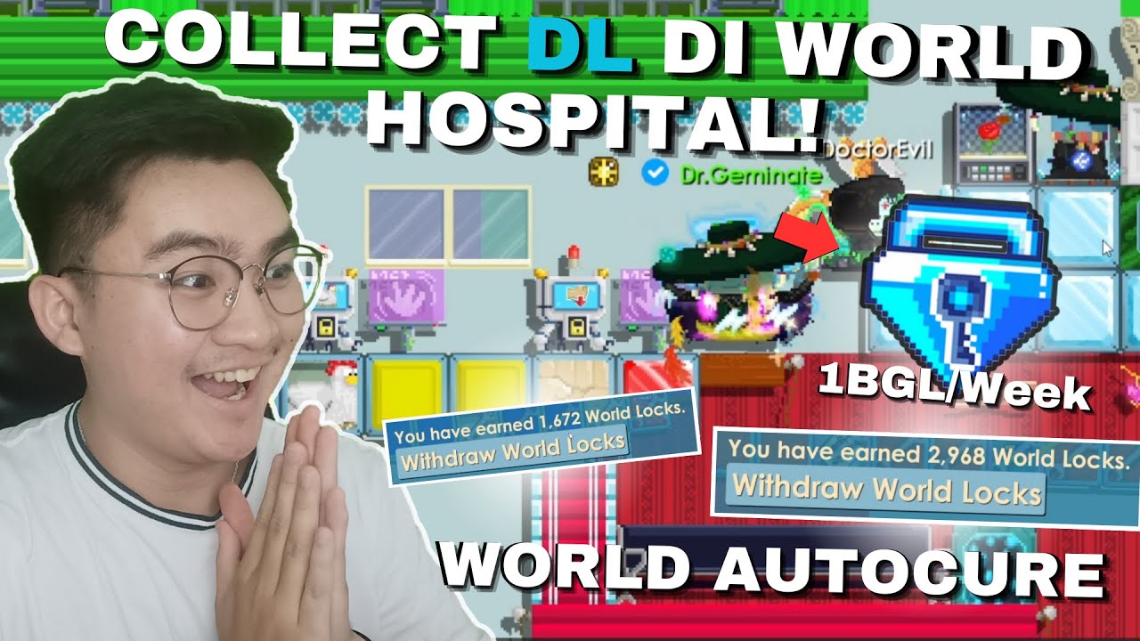 PENGHASILAN 1BGL/MINGGU?! JADI PEMILIK WORLD HOSPITAL GACOR ...