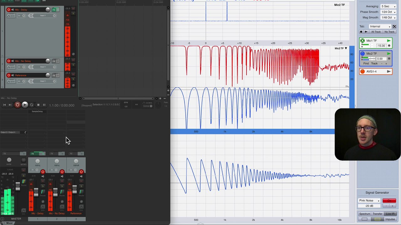 How to create a comb filter in Smaart - YouTube