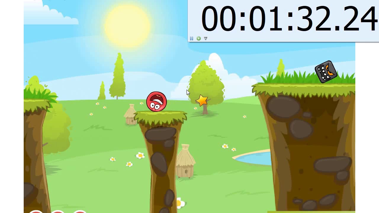 red ball 4 speed run double jump 4:34 - YouTube