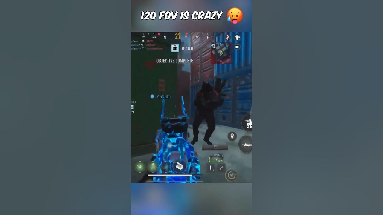 120 FOV is insane in Warzone Mobile #warzonemobile #warzonemobilemultiplayer #callofduty - YouTube