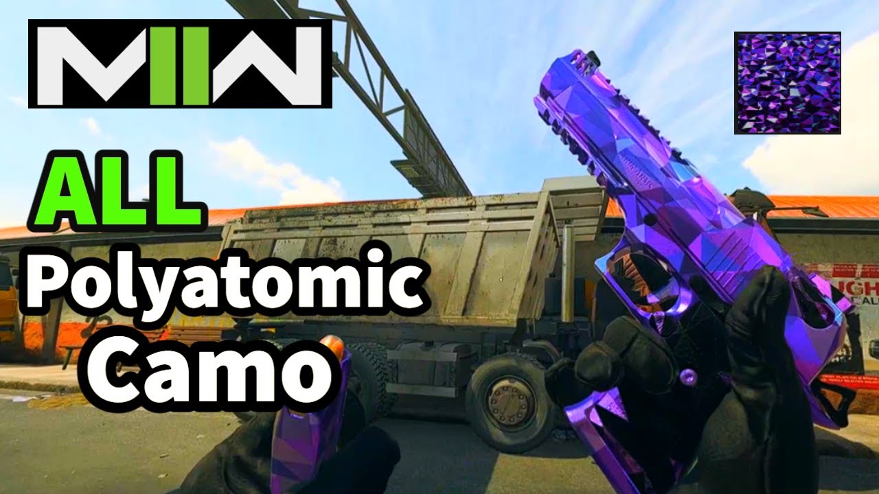MWII All PolyAtomic Pistol Camo's - Call of Duty MWII - YouTube