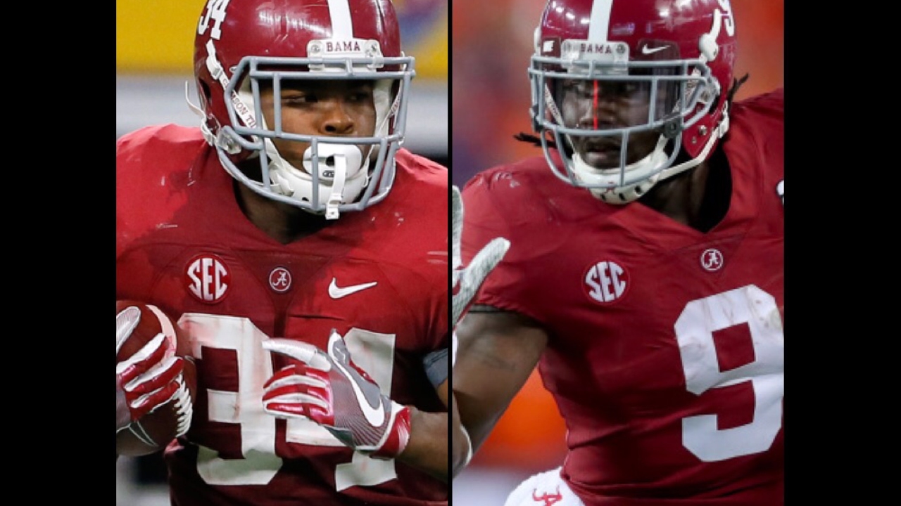 Damien Harris & Bo Scarbrough || "The Duo" || Alabama Highlights ...