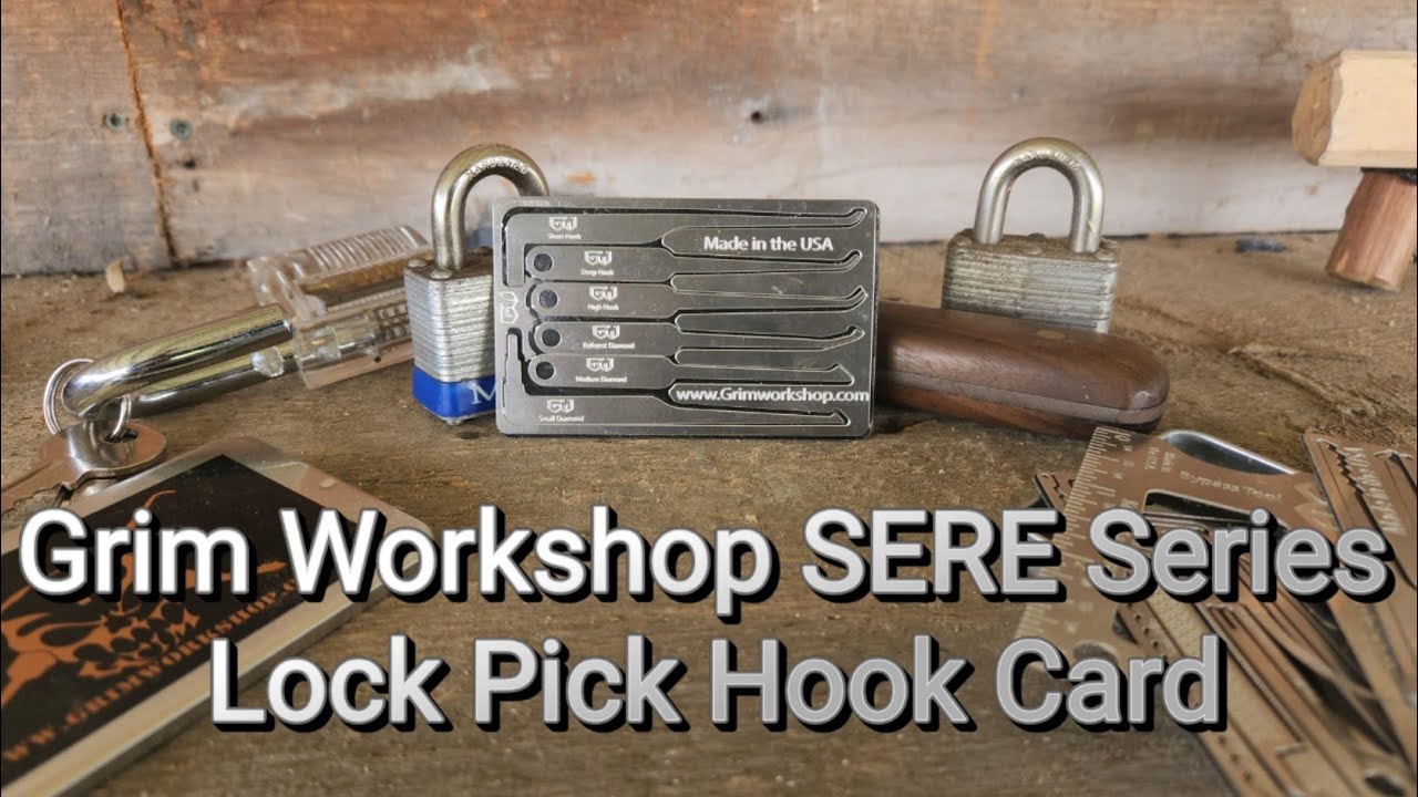 Lock Pick Hook Card - YouTube