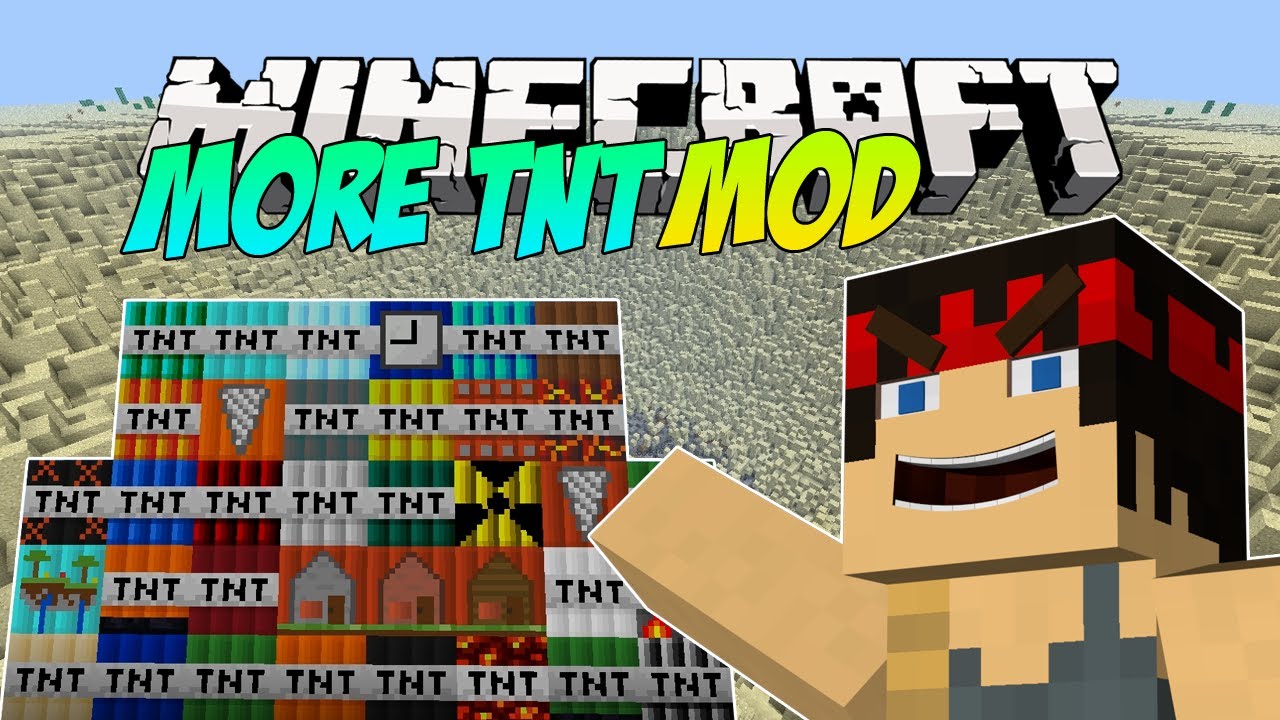 Minecraft Mod Spotlight - More TNT! (35 TNT Explosives & Dynamite ...