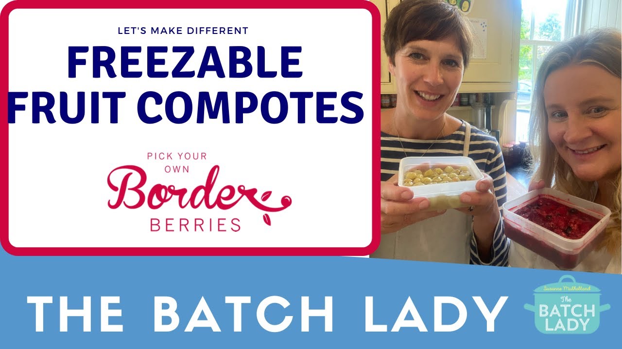 How to make Gooseberry compote and Red Berry Compote - YouTube