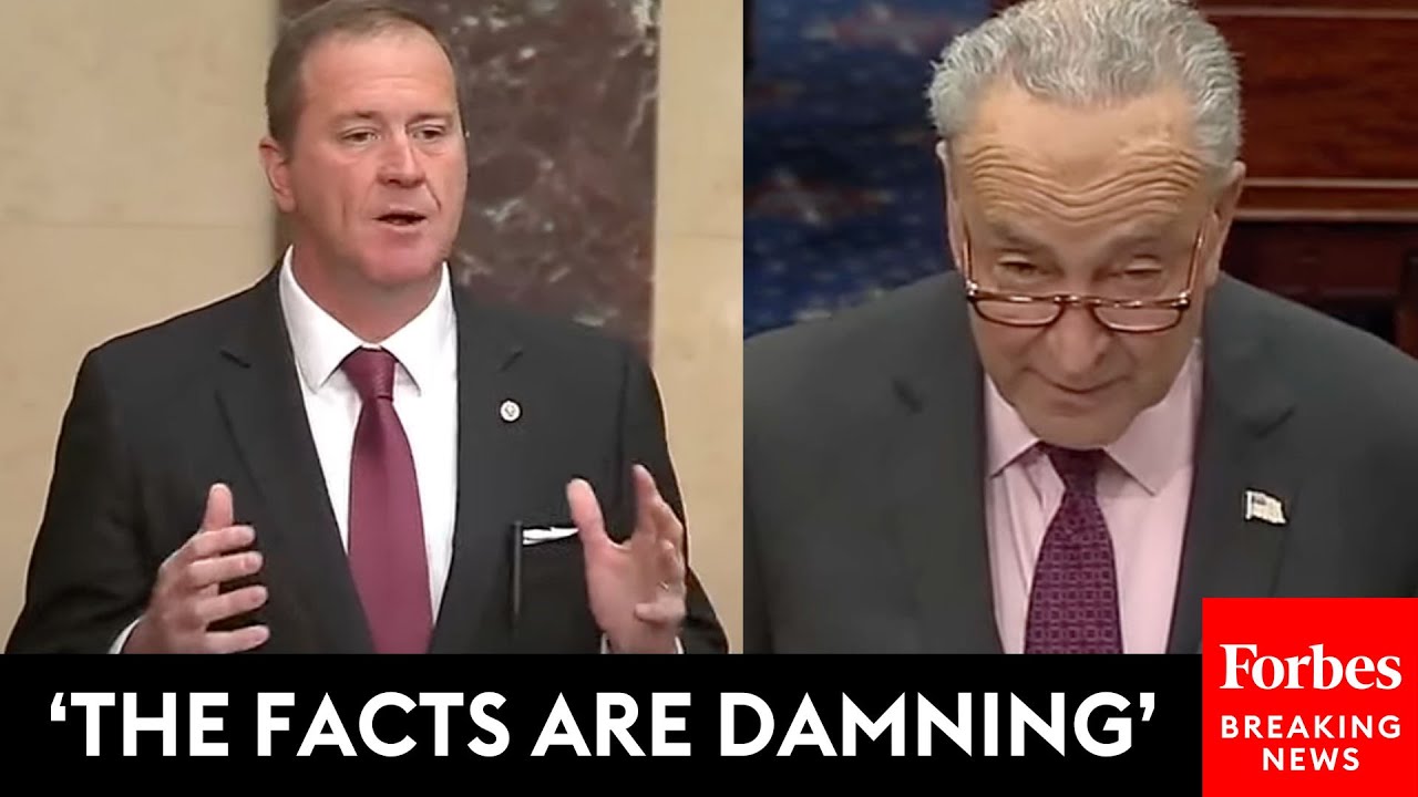 BREAKING NEWS: Eric Schmitt Slams Schumer's Handling Of Budget Process ...