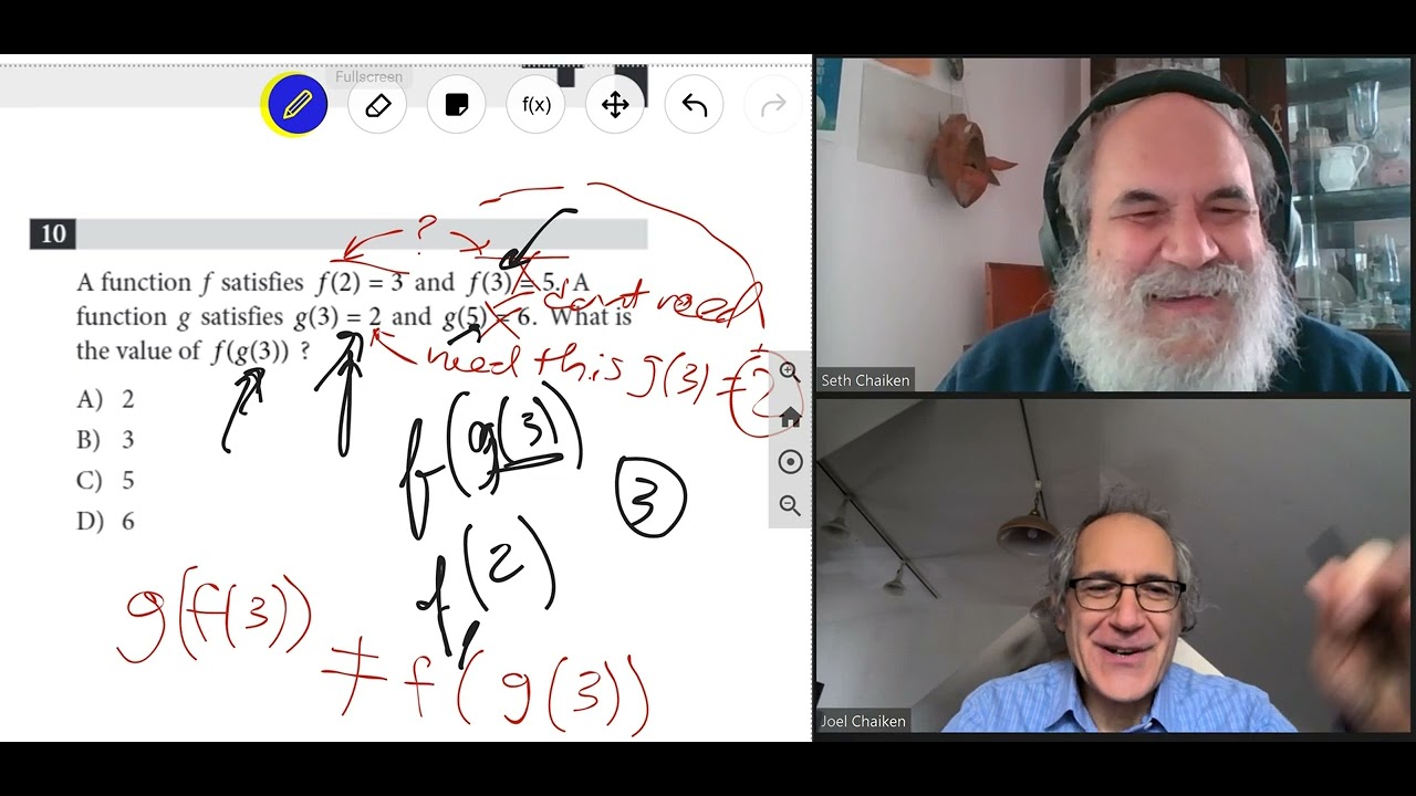 SAT MATH question of the day, September 30, 2022 - YouTube