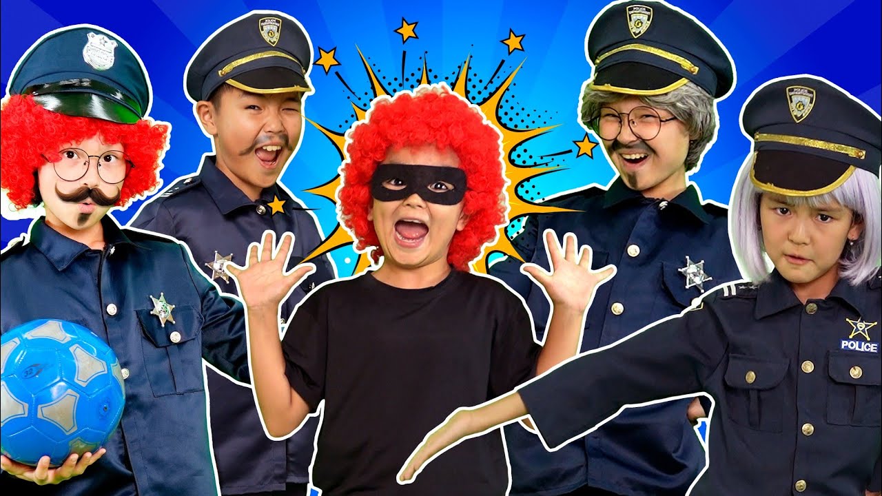 Police Family Song - Nursery Rhymes | Cherry Berry Song - YouTube