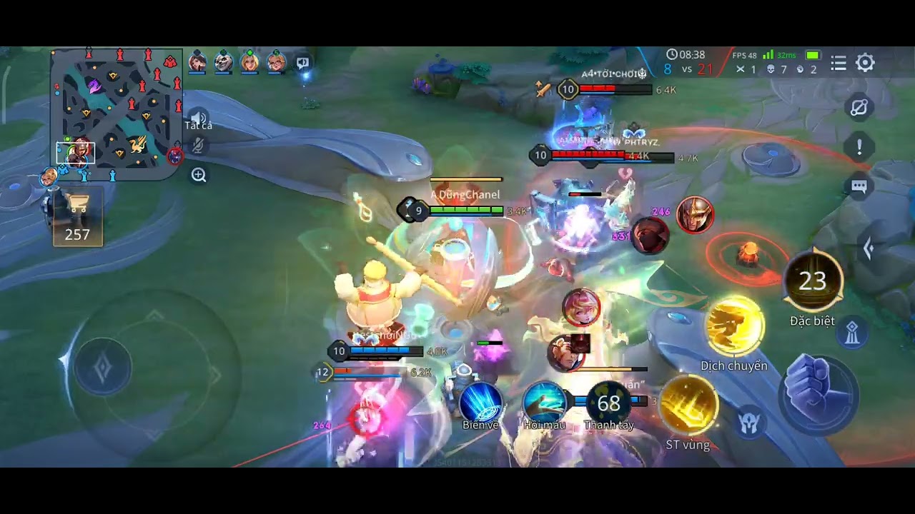 mi note 10 lite test liên quân cao+ghi màn hình 1080p 30fps sau up file ...