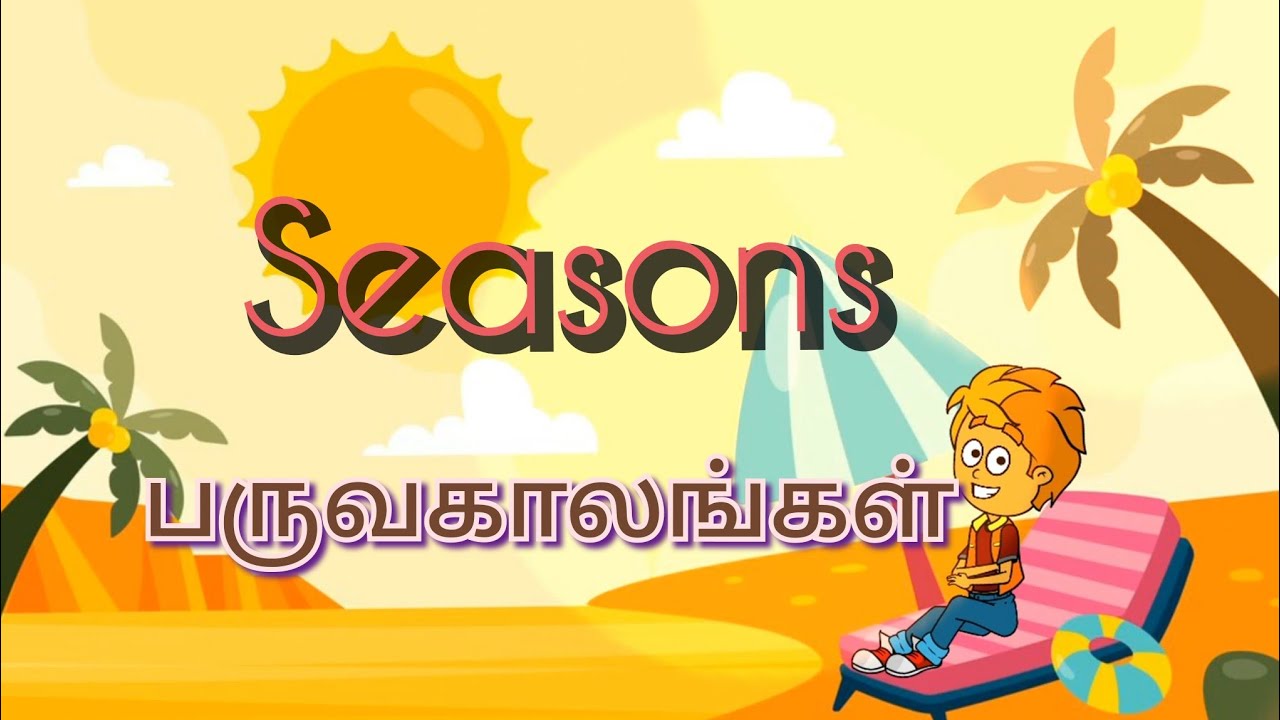 Seasons | Different seasons for kids | Learn about seasons | English ...