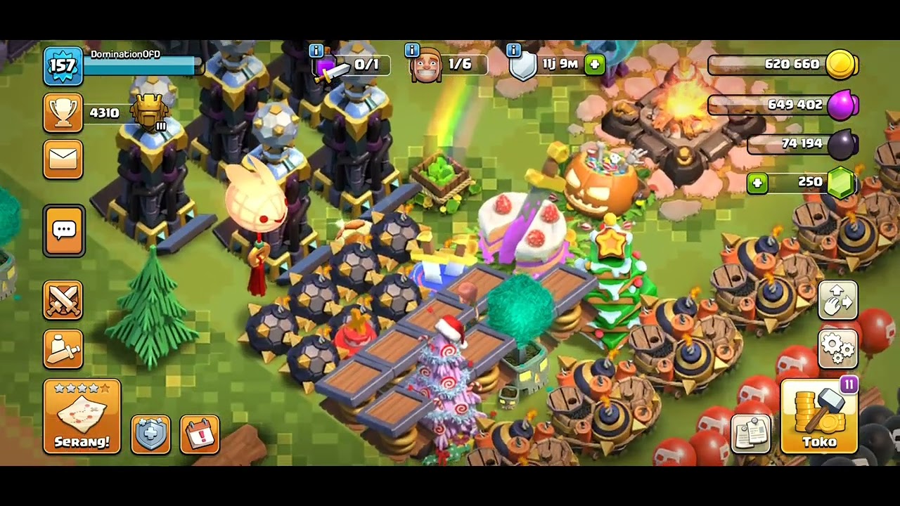 CoC bug in new update town hall 17 @ClashOfClans @clashofclansindonesia ...