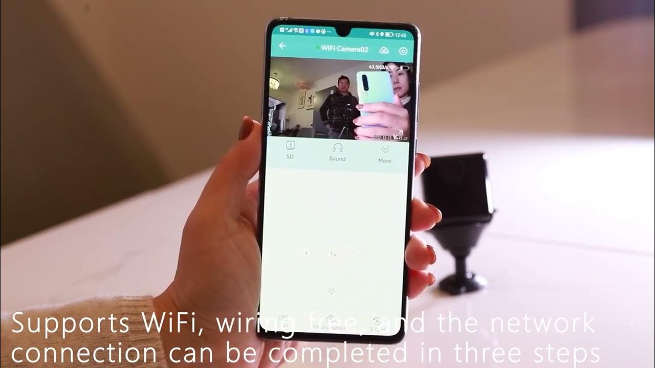 Мини видеокамера, акб, Wi Fi, 3 Мп, 1080P, камера для видеонаблюдения ...