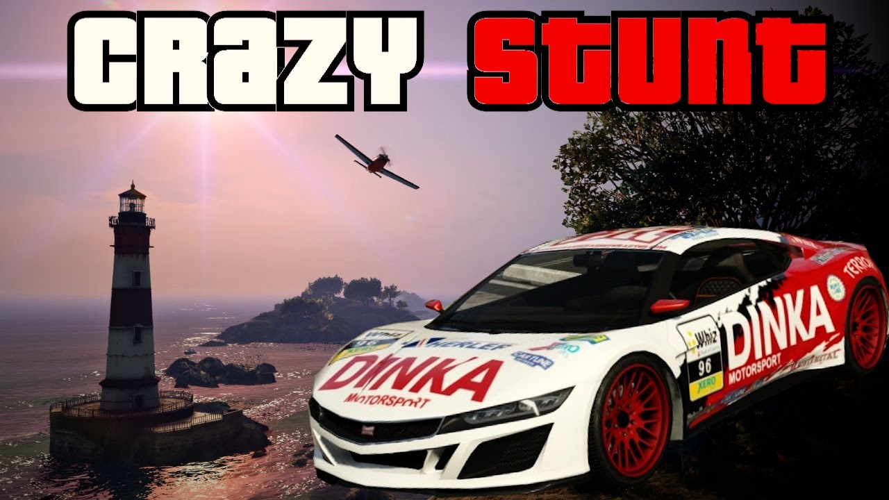 GTA 5 - Crazy stunts - Jester Race car test - YouTube