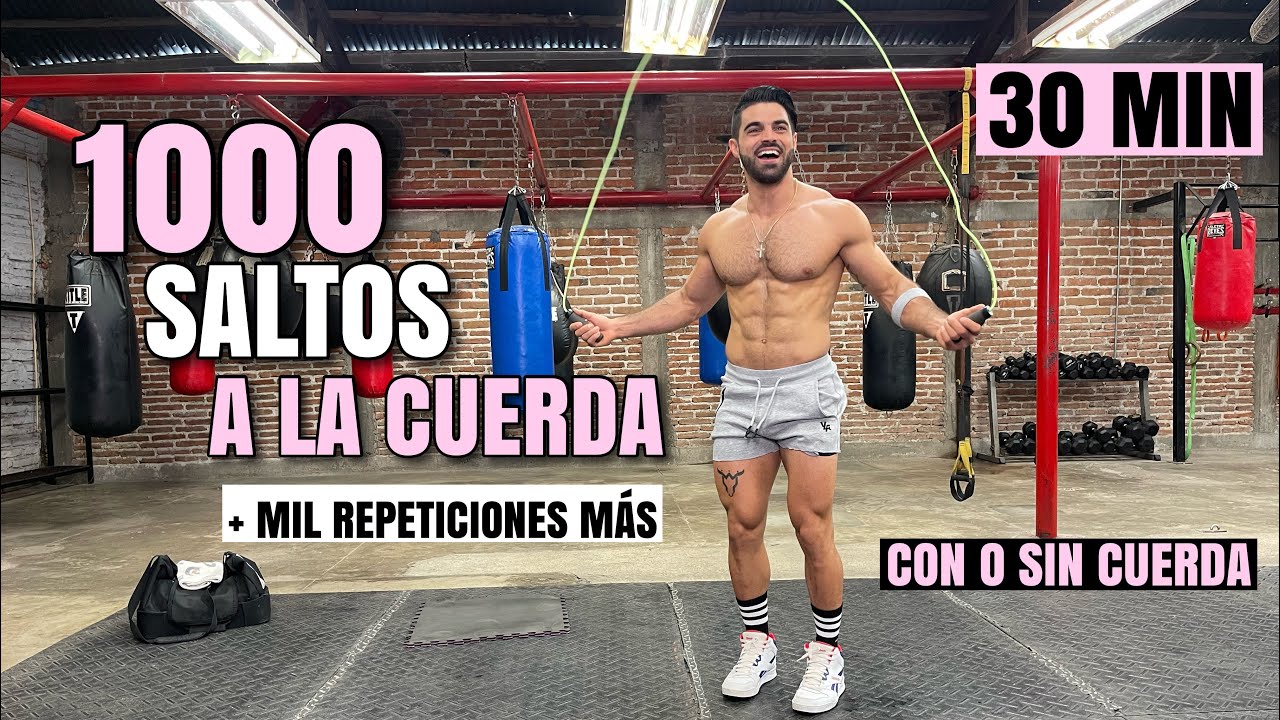 Cardio Hiit 1000 Saltos A La Cuerda 30 Minutos Rutina A Mil Por Hora