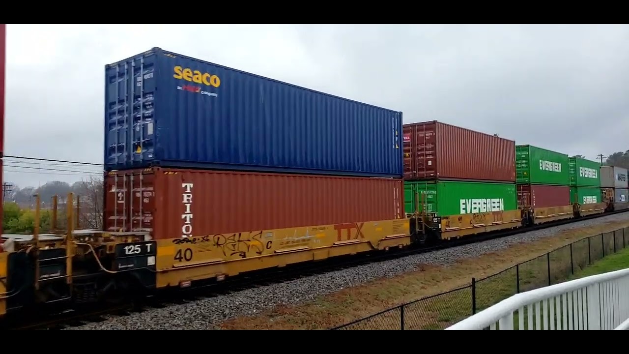CSX Q491 @ Matthews, NC on the CSX Charlotte Subdivision 2/27/22 - YouTube