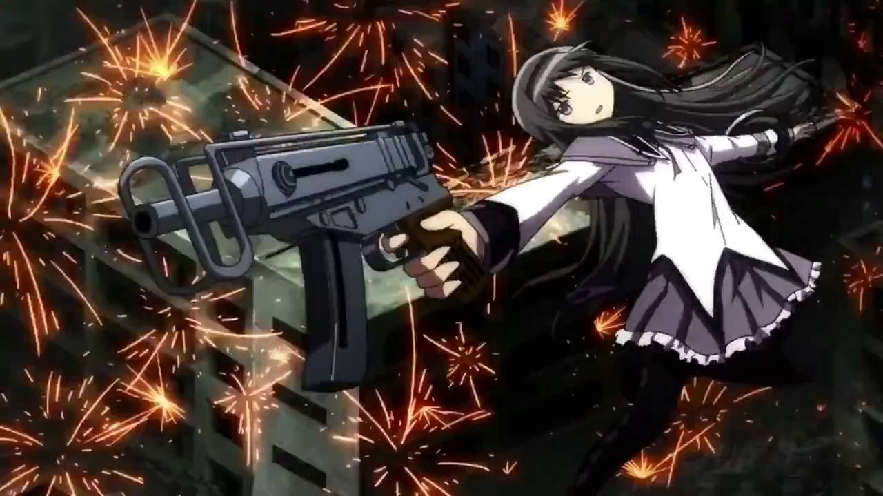 Mami Vs. Homura (Full Fight) HD - YouTube