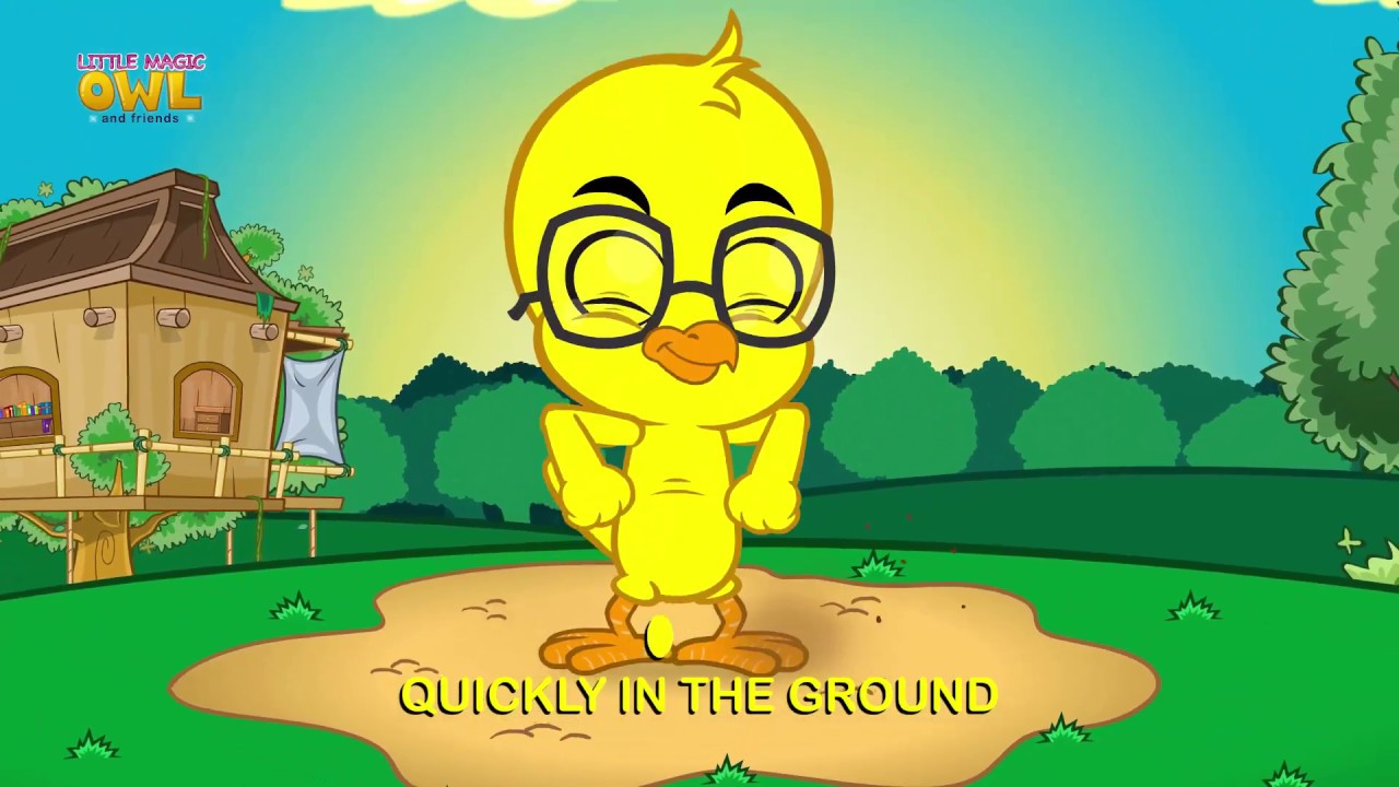 TEENY YELLOW CHICKLET - Little Magic Owl and friends - YouTube