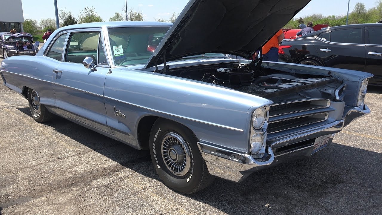 JC Whitney Car Show EXTREMELY RARE 1966 Catalina in 4k - YouTube
