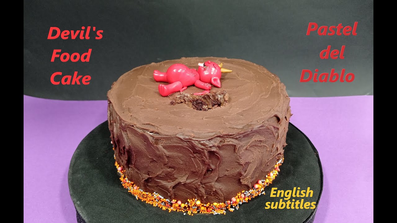 La mejor tarta de chocolate. Torta de chocolate. Devil's food cake # ...