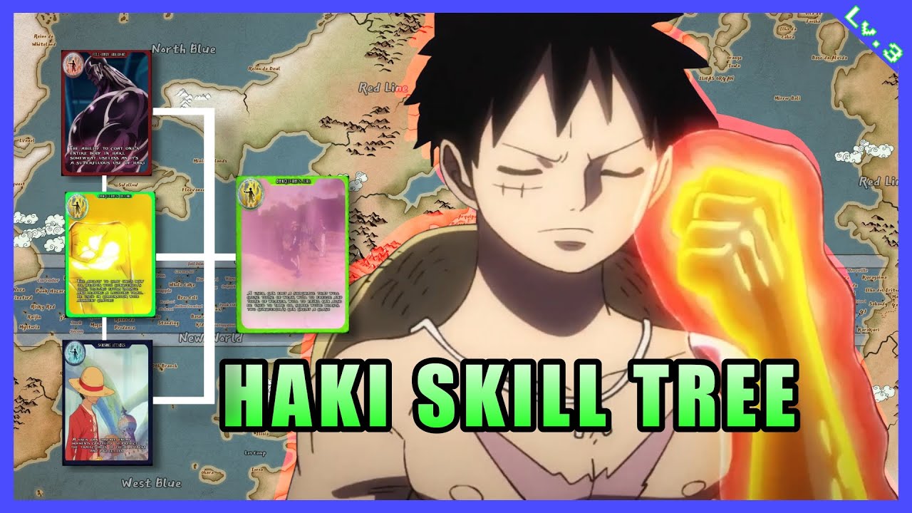 The ENTIRE One Piece Haki power system Explained as a SKILL tree - YouTube
