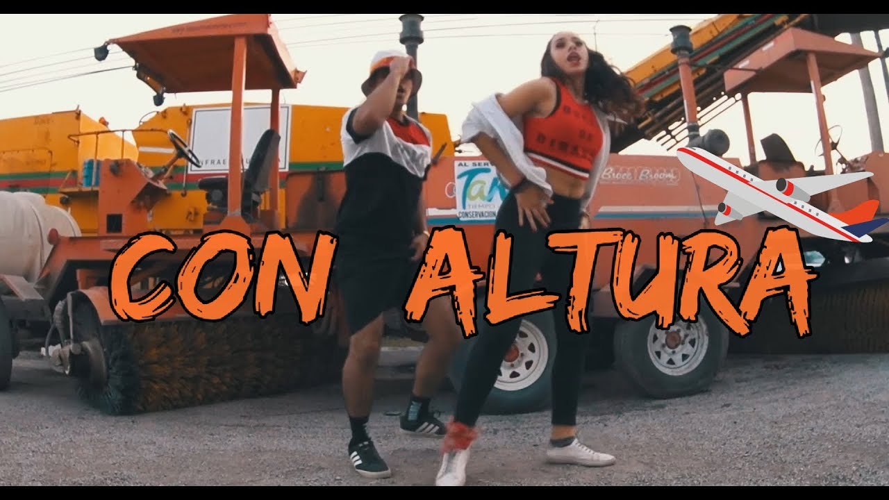 ROSALÍA, J Balvin - Con Altura (Coreografia) 🔥🔥 - YouTube