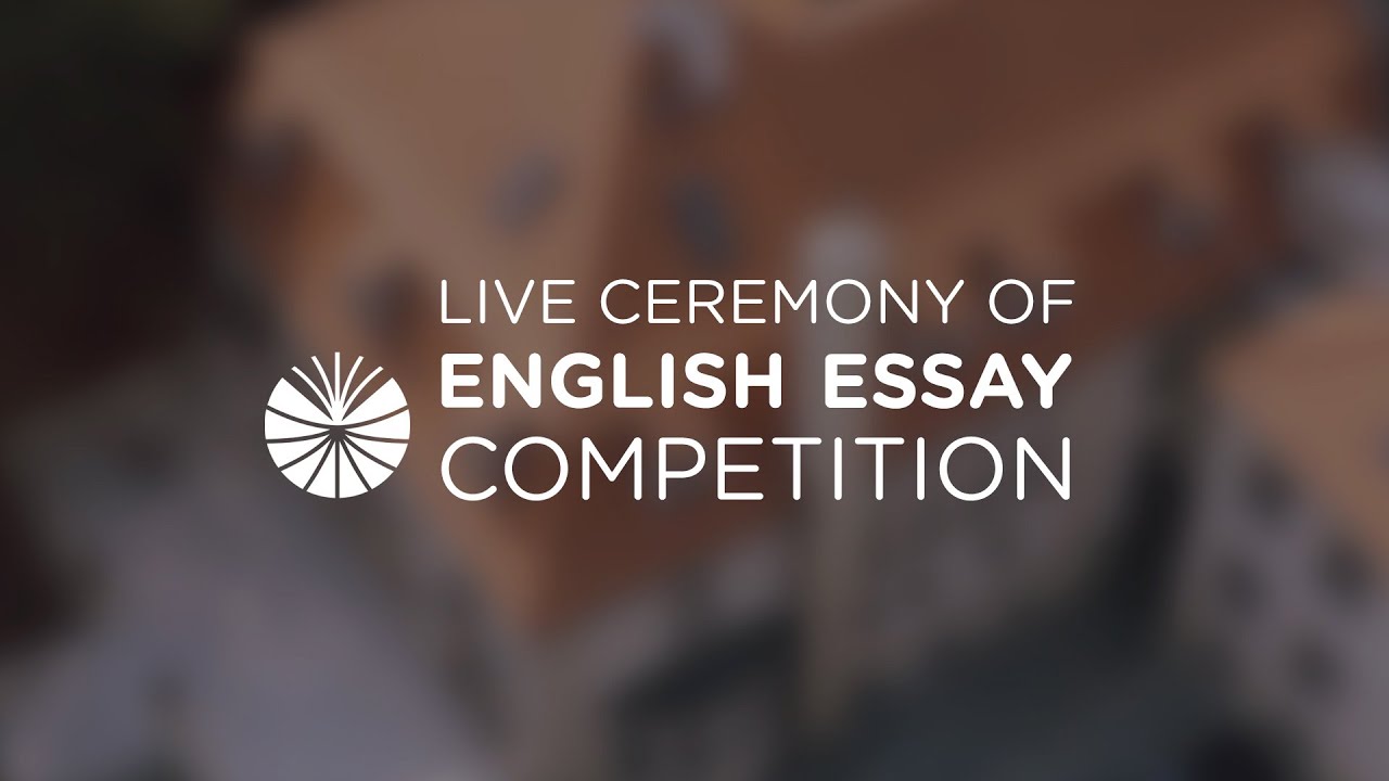 LIVE Ceremony of English Essay Competition - YouTube