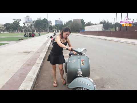 Vespa Test|Kickstart & revving|9 Minutes (trailer)