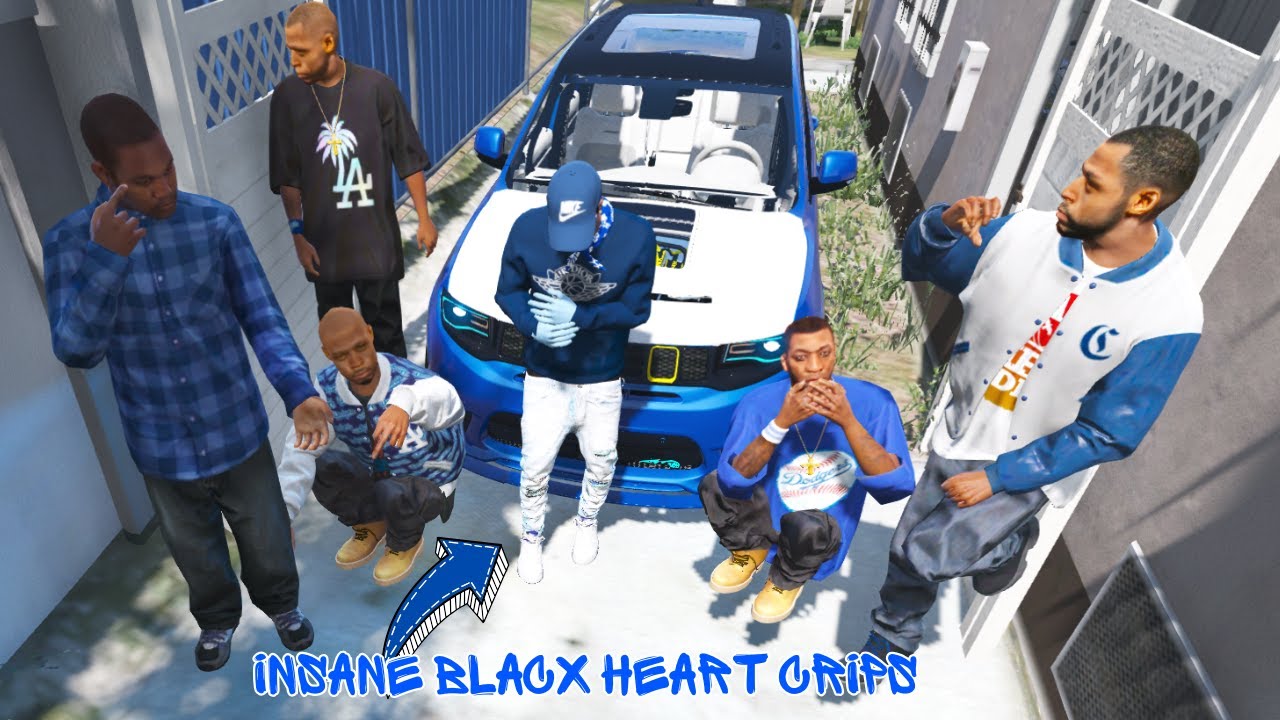 I STARTED MY OWN CRIP SET IN GTA 5 RP #fivem #gta #gta5rp #gtarp #rp # ...