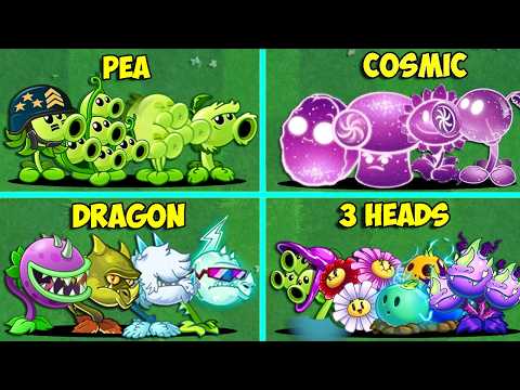 PVZ 2 - Random 16 Team Plants Battlez Vs All Team Zombies - Who Will WIn?