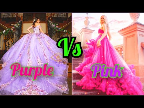 Purple Vs Pink Challenge|Purple vs Pink|Pink vs Purple|Which One Is ...