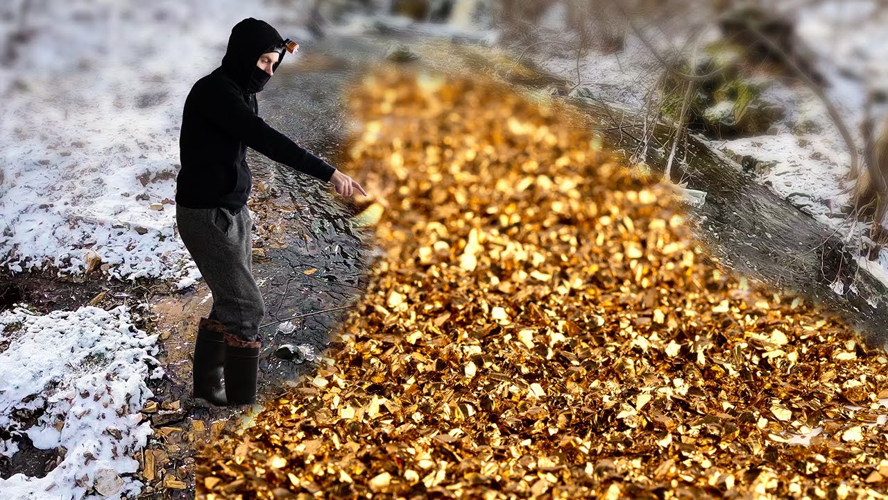 Whole river of GOLD NUGGETS! The most gold-bearing rivers! - YouTube