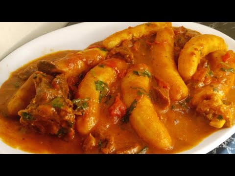 Beef Matoke in Coconut Recipe/Simple Matoke Recipe - YouTube