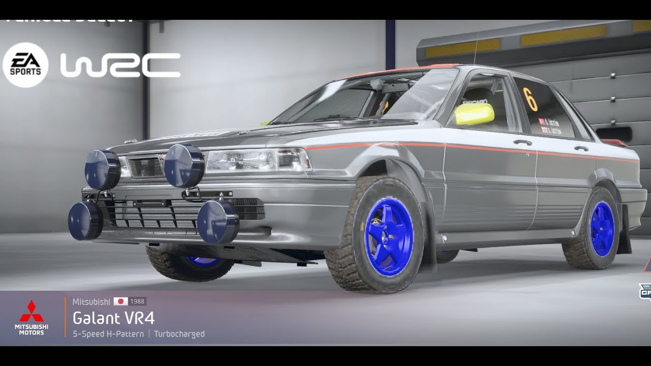 EA SPORTS™ WRC | Mitsubishi Galant VR4 | WRC Rally Sweden - Algsjön ...