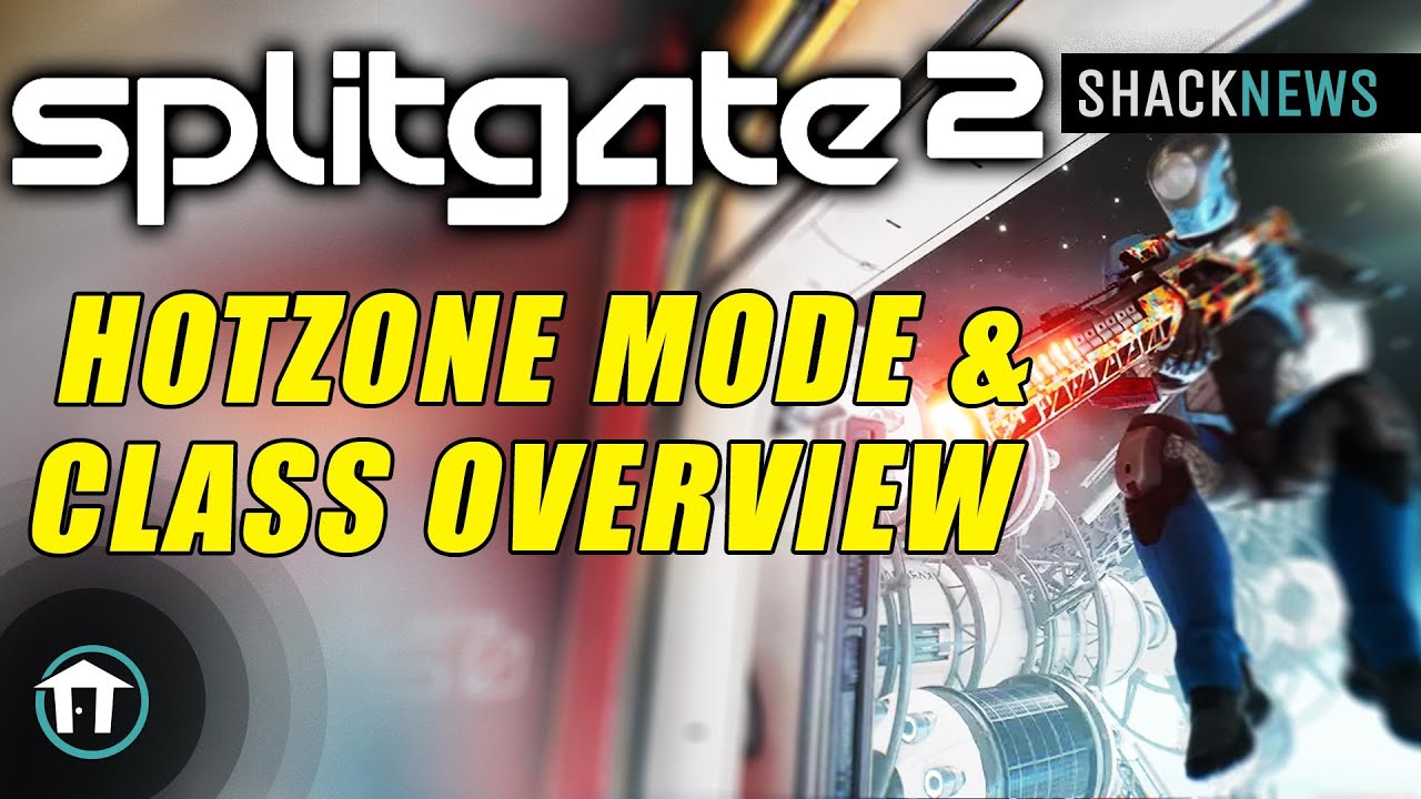 Splitgate 2 (Alpha) Gameplay - Hotzone Mode Tutorial & Class Overview - YouTube